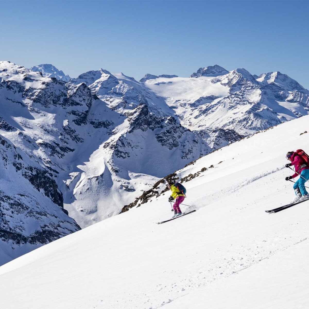 Difficult Level Ski Touring Routes